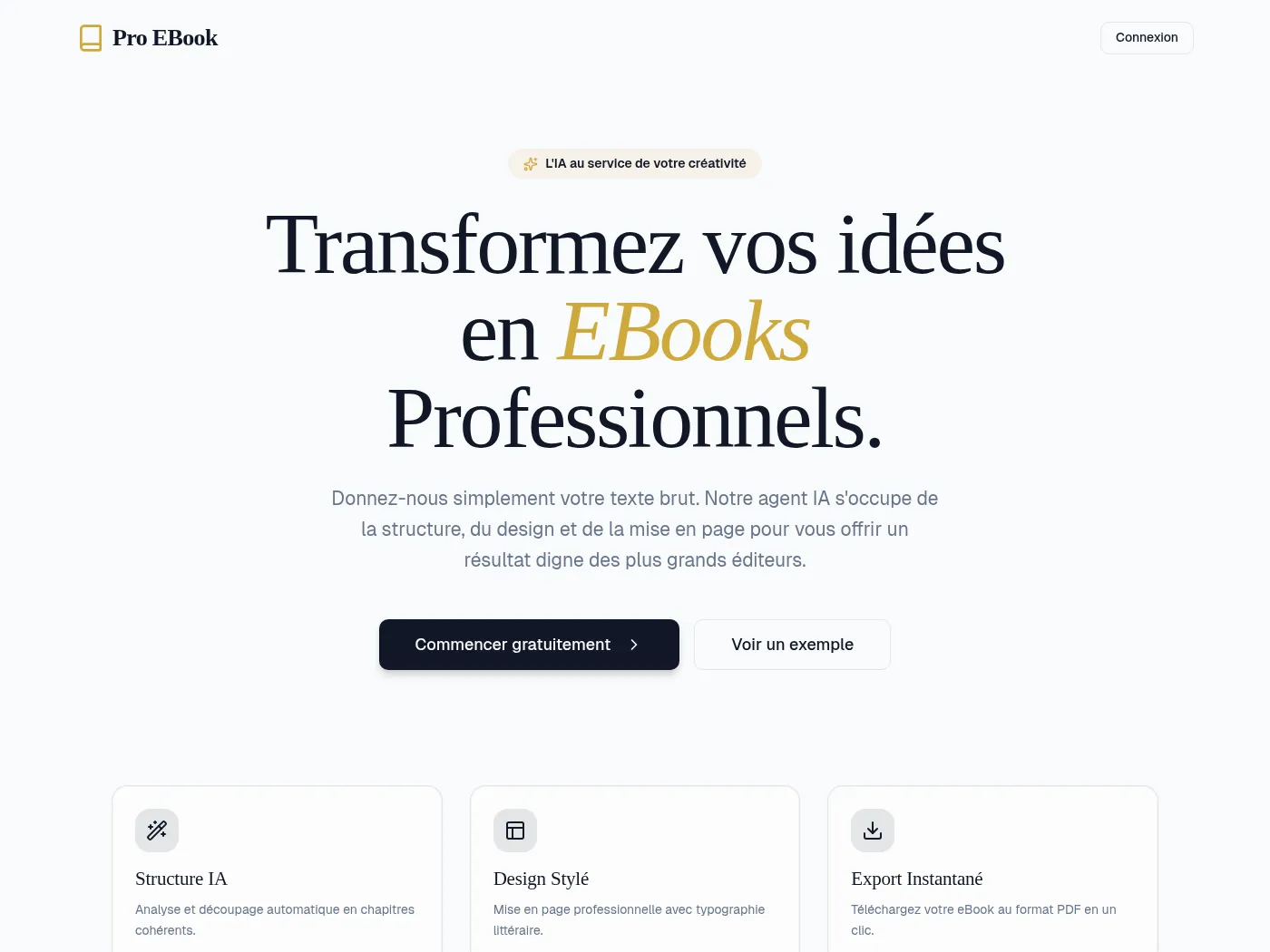 Forteresse Ebook Maker