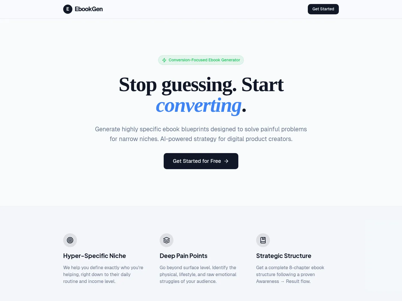 High-Converting Ebook Generator