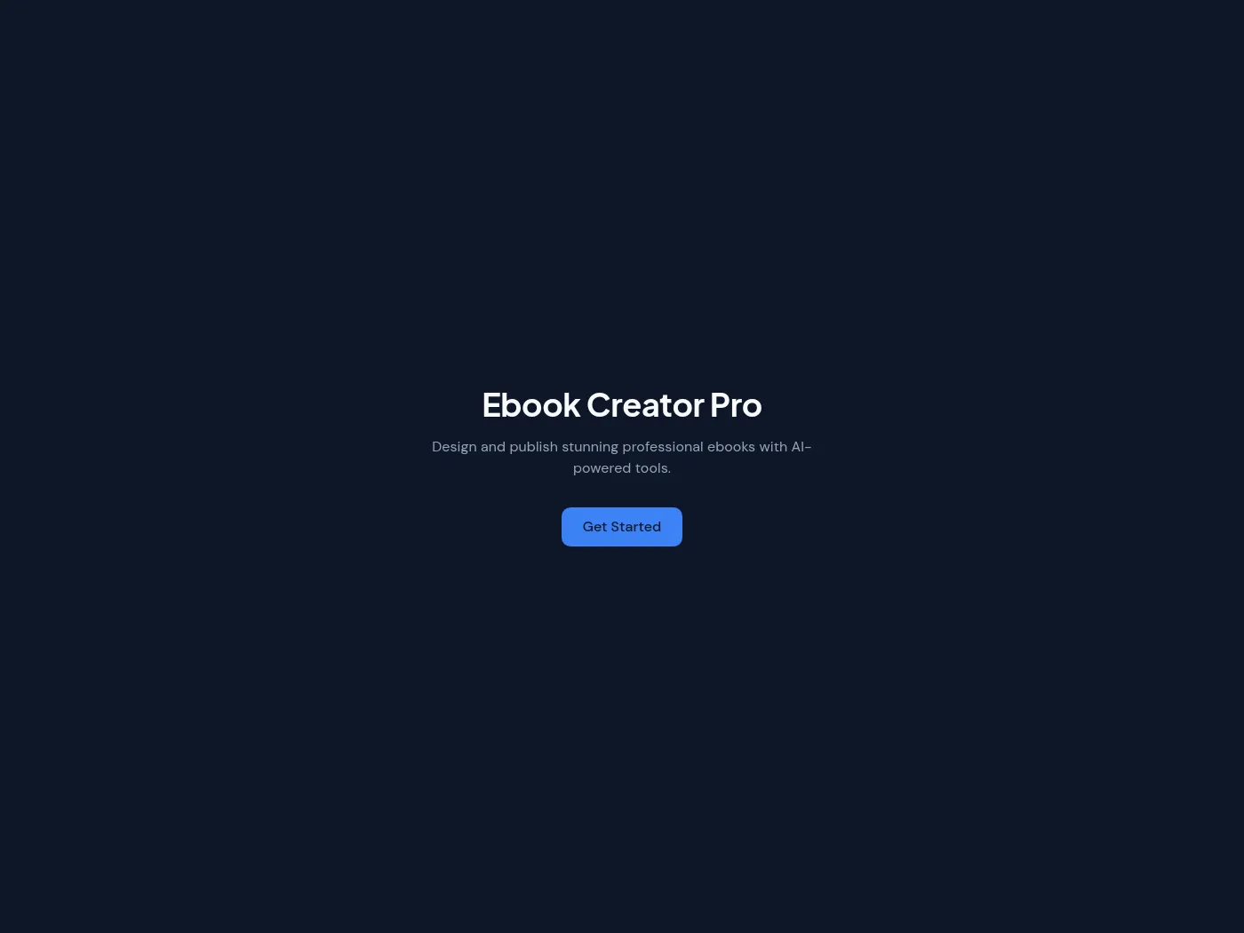 Ebook Creator Pro