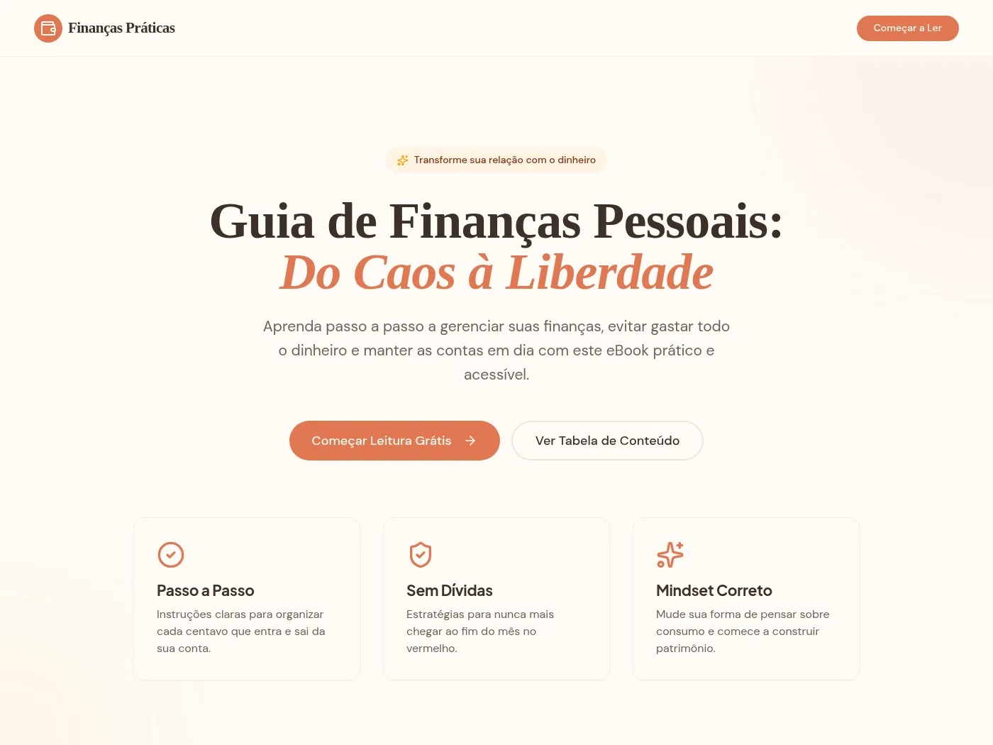 Guia de Finanças Pessoais