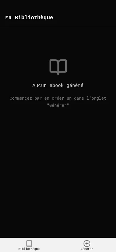 Ebook Générateur IA