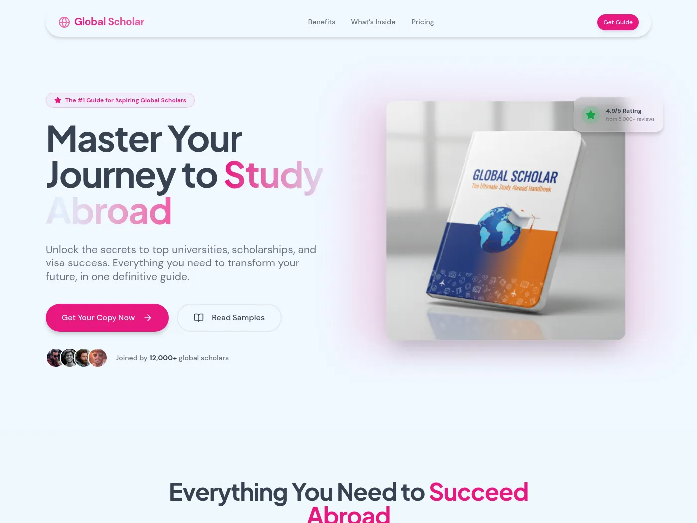 Vivid Ebook Landing
