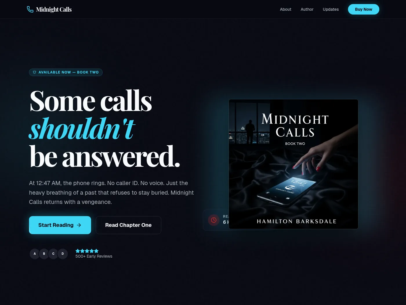 eBook Launch Landing