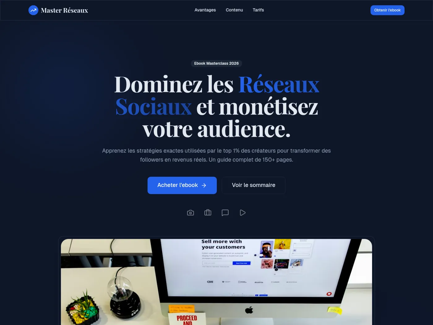 Ebook Master Réseaux & Revenus