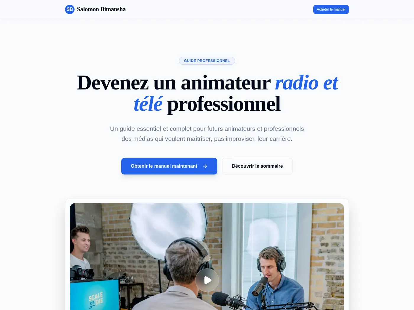 Media Pro Manual Site