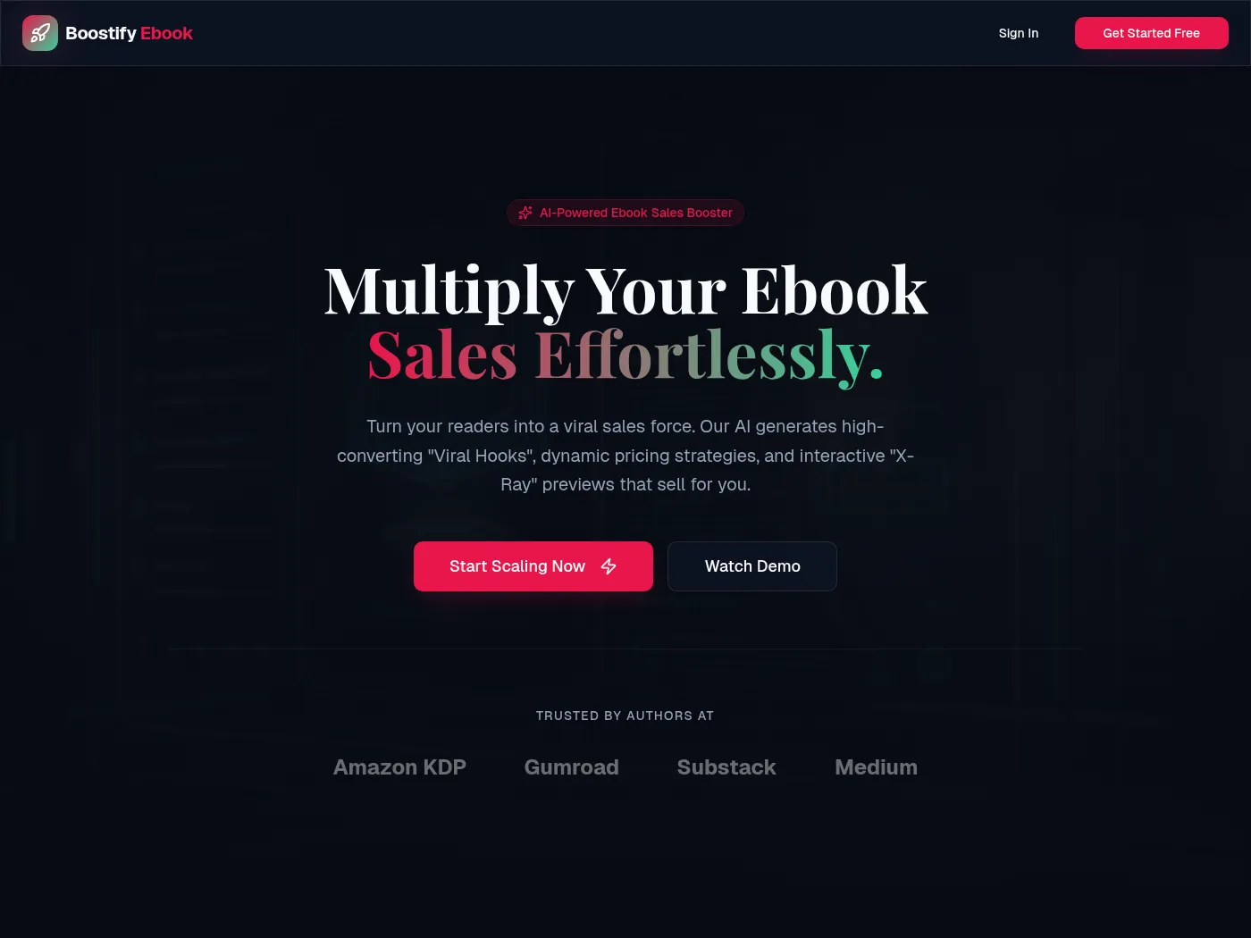 Ebook Sales Booster