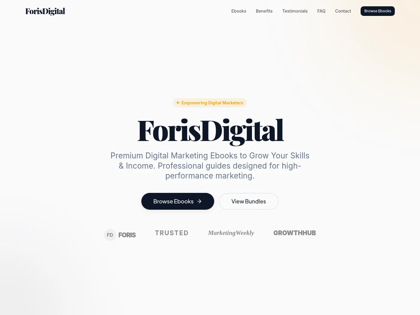 ForisDigital Ebook Store