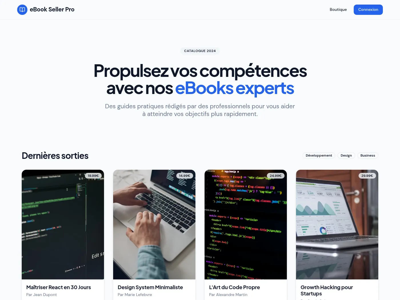 eBook Seller Pro Website