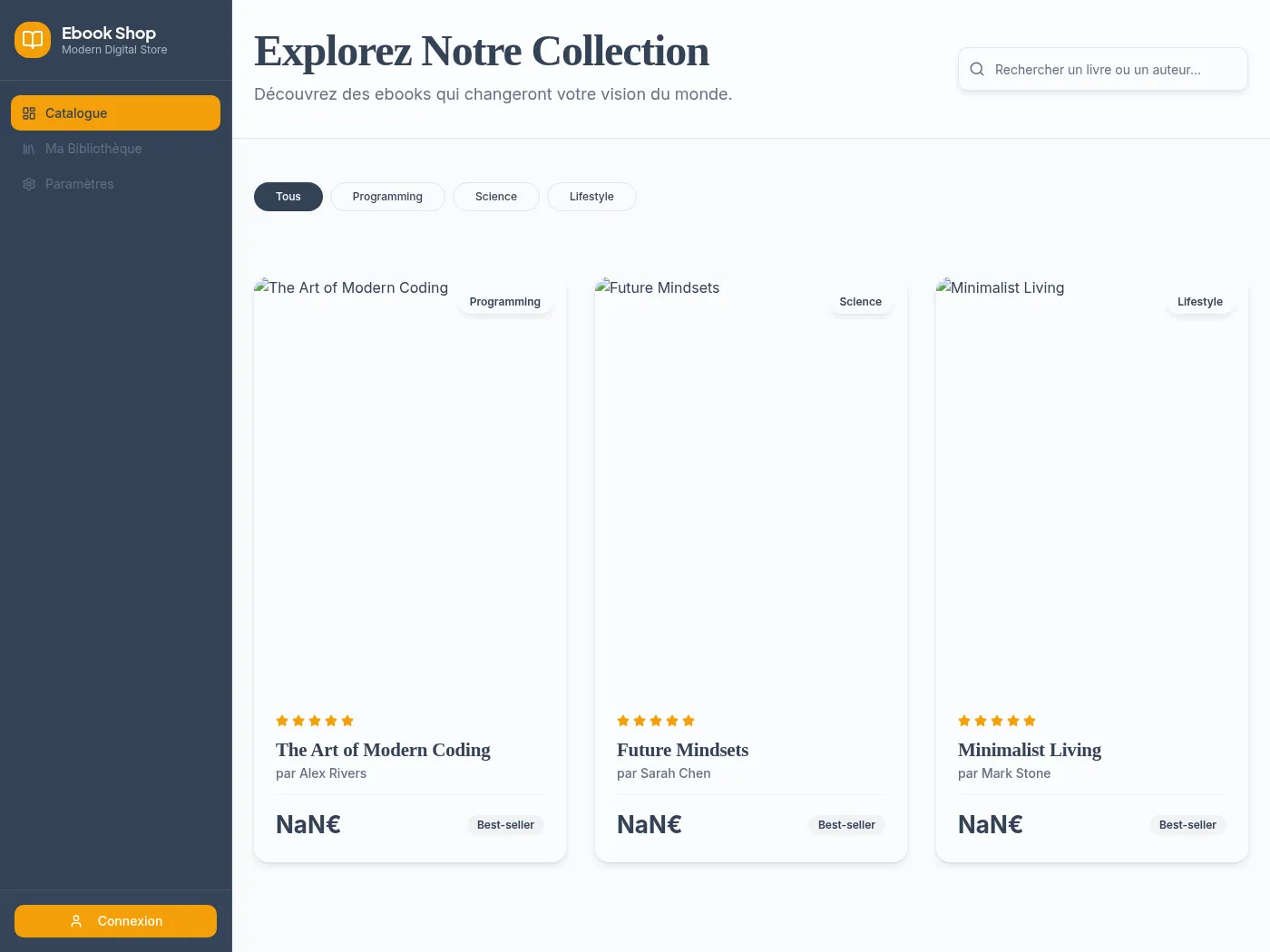 Ebook Shop Modern