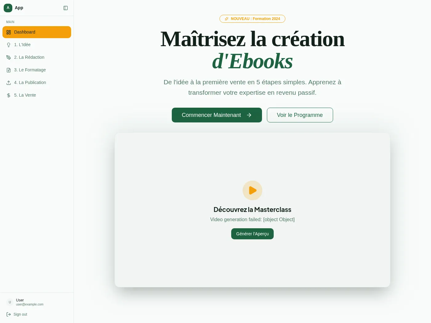 Ebook Creator Explainer