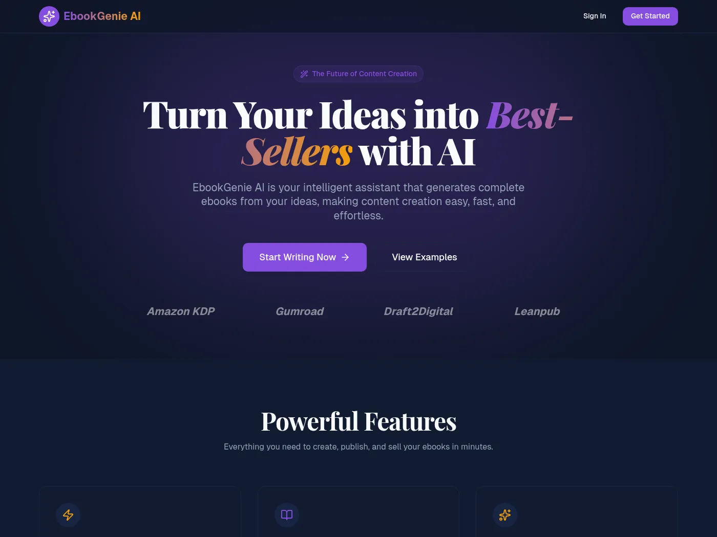 EbookGenie AI