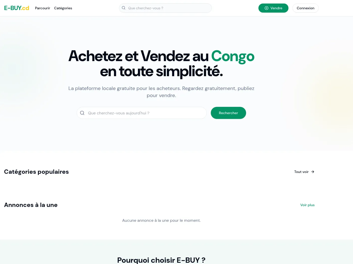 E-Buy Congo Marketplace