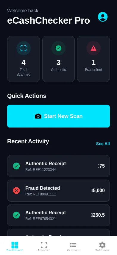 eCashChecker Pro