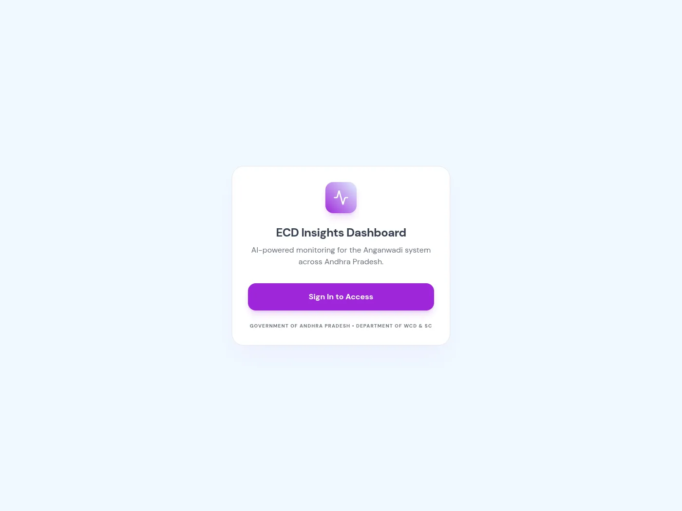ECD Insights Dashboard