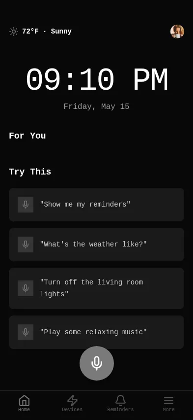 EchoShow Assistant App