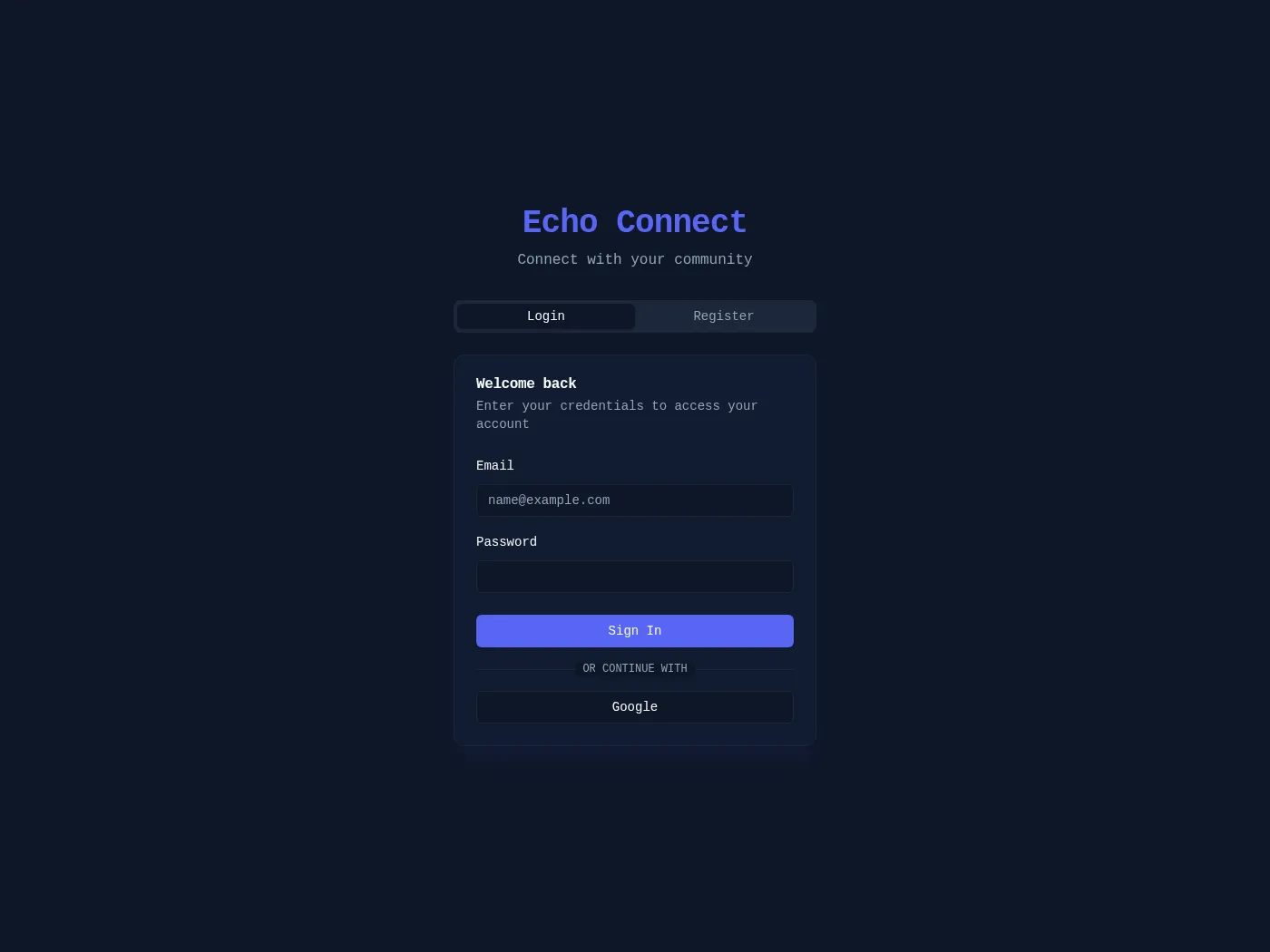 Echo Connect