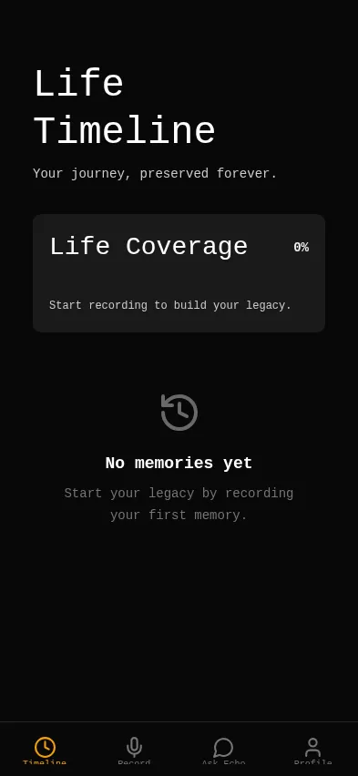 ECHO Living Memories