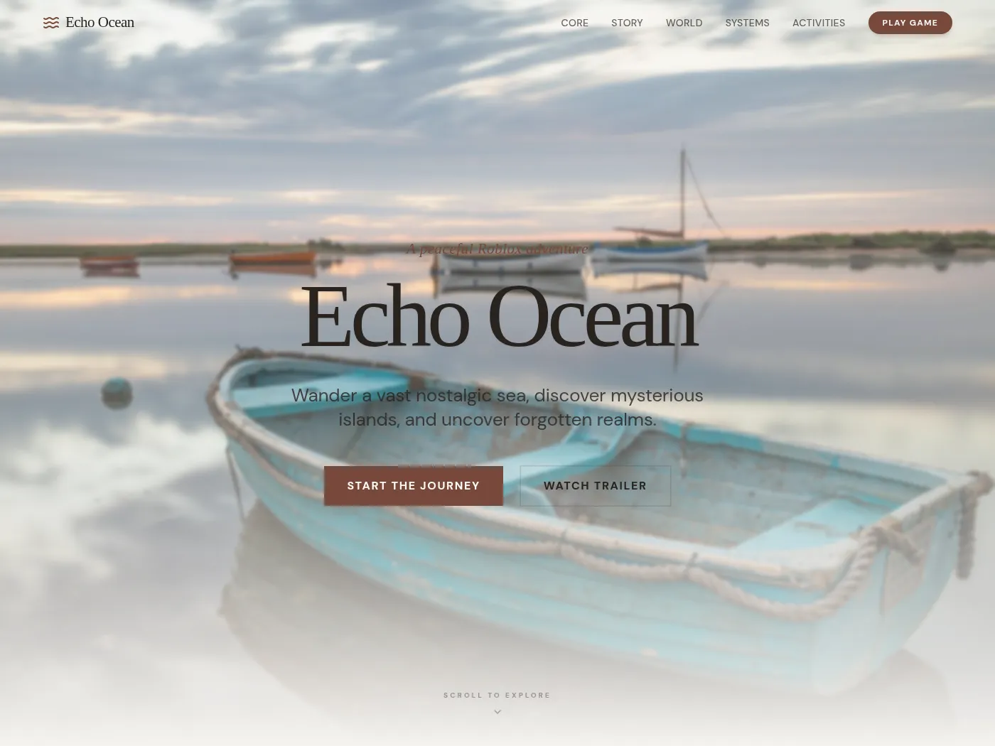 Echo Ocean Game Bible