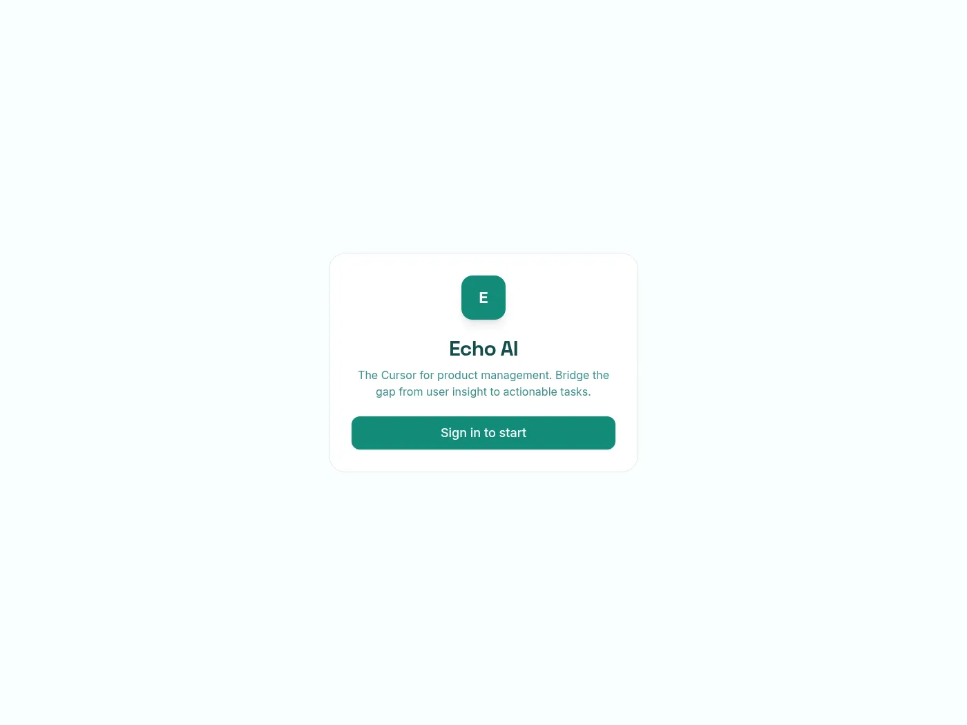 Echo Product Discovery AI