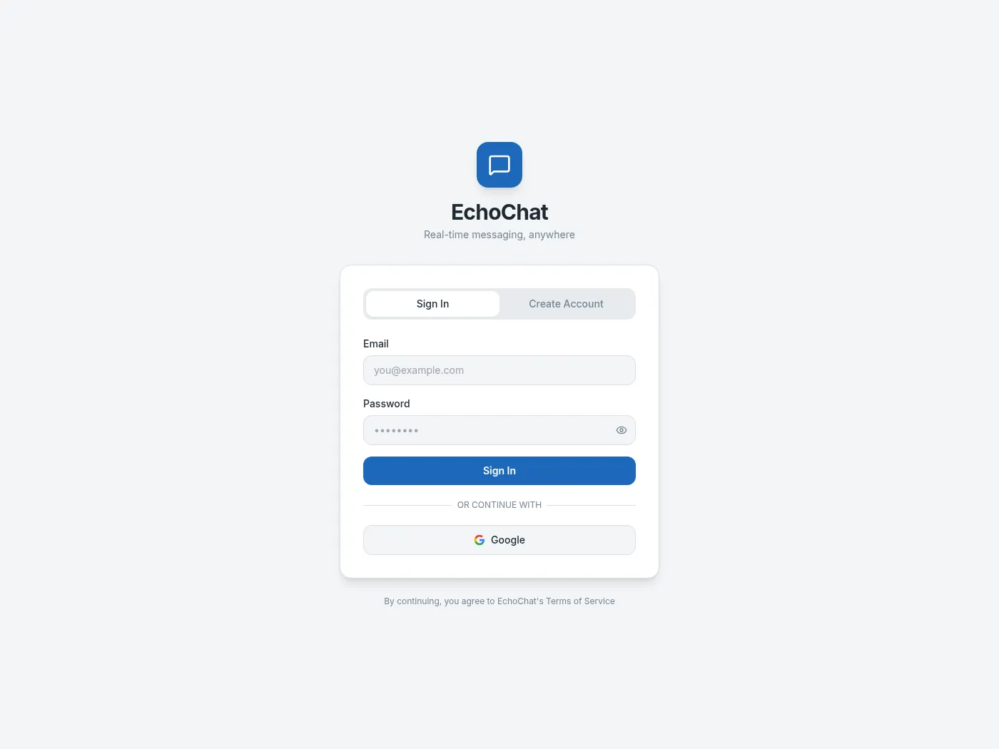 EchoChat MVP Platform