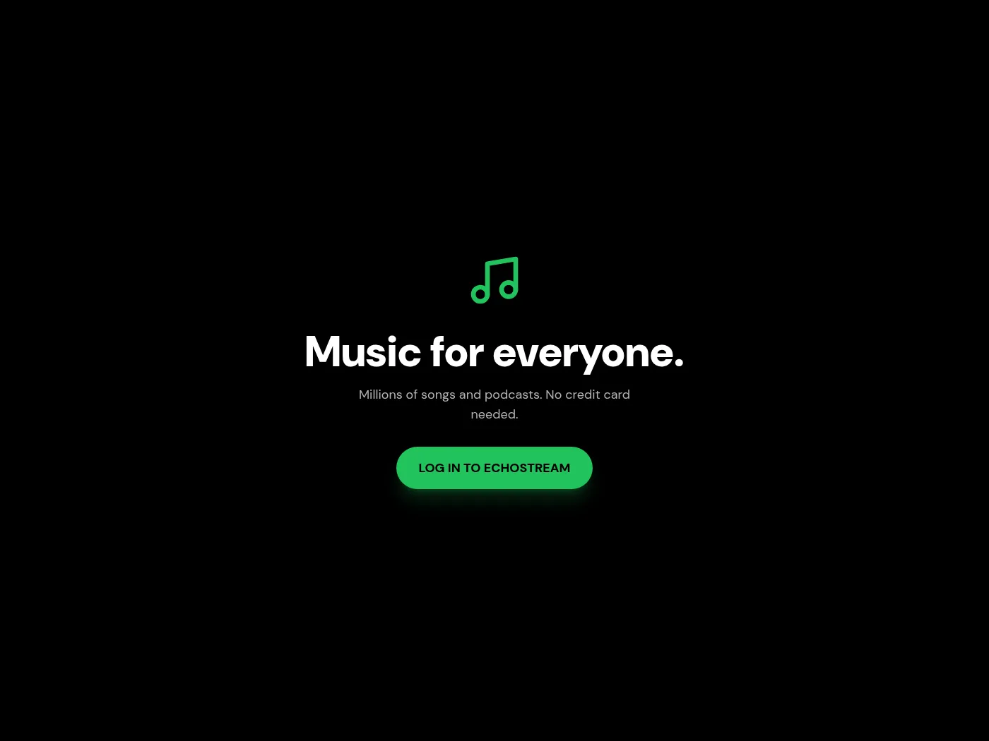 EchoStream Music Player