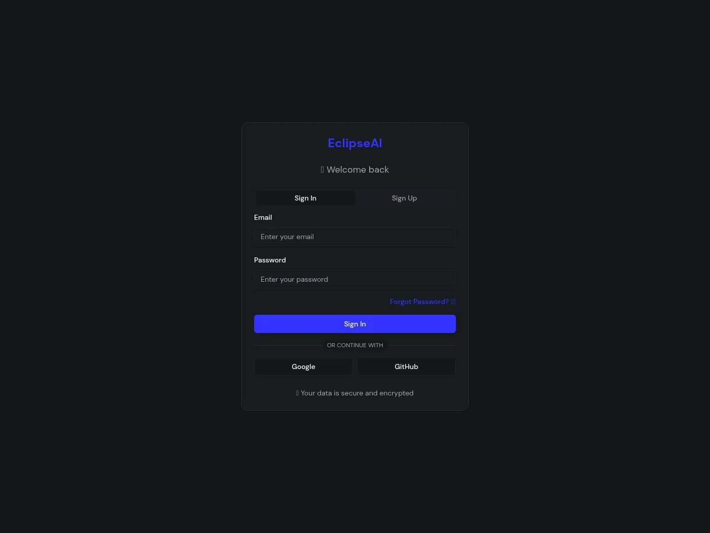 Eclipse AI Assistant Clone