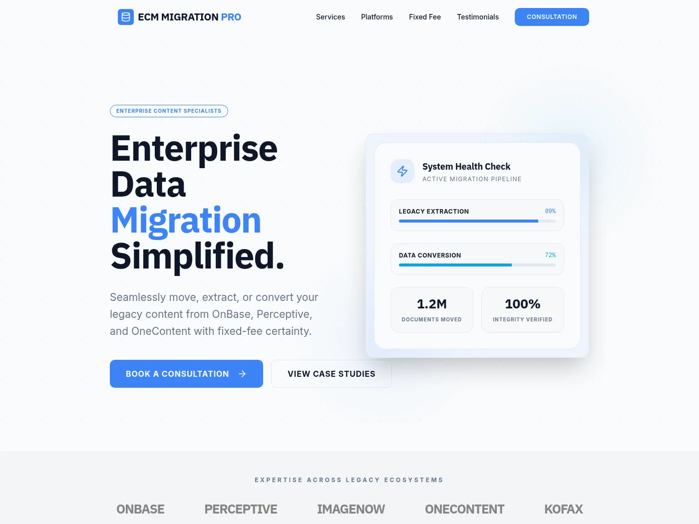 ECM Migration Pro