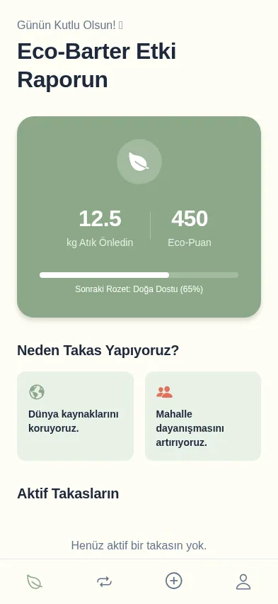 Eco-Barter Exchange