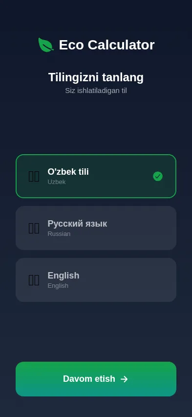 Eco Calculator App