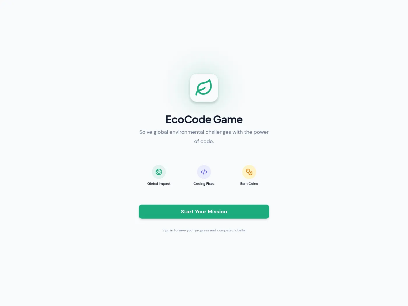 EcoCode Game