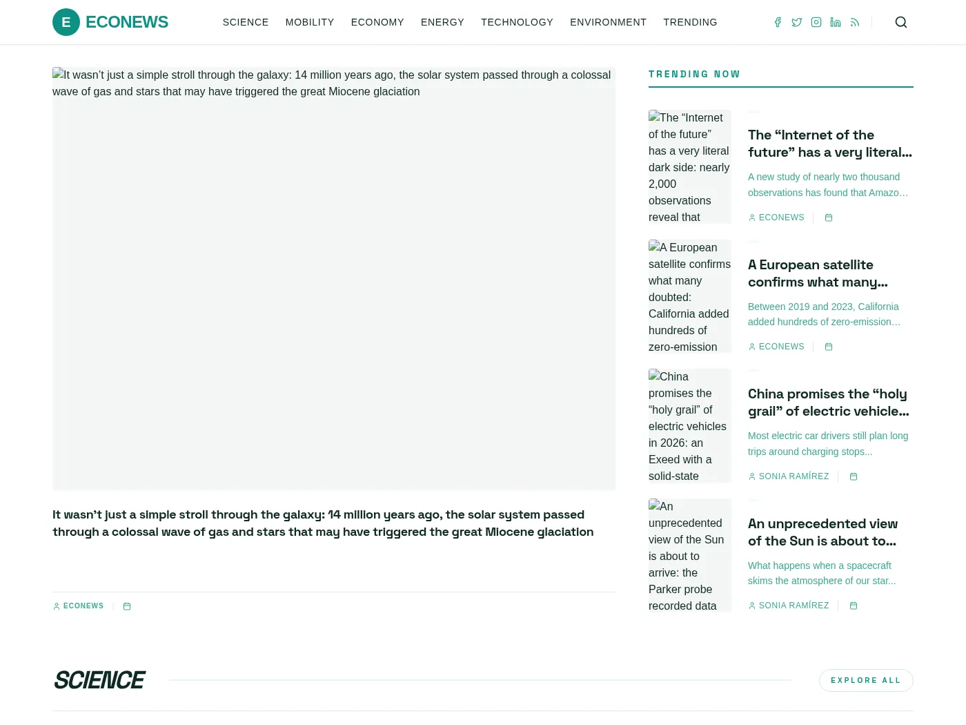 EcoNews Portal