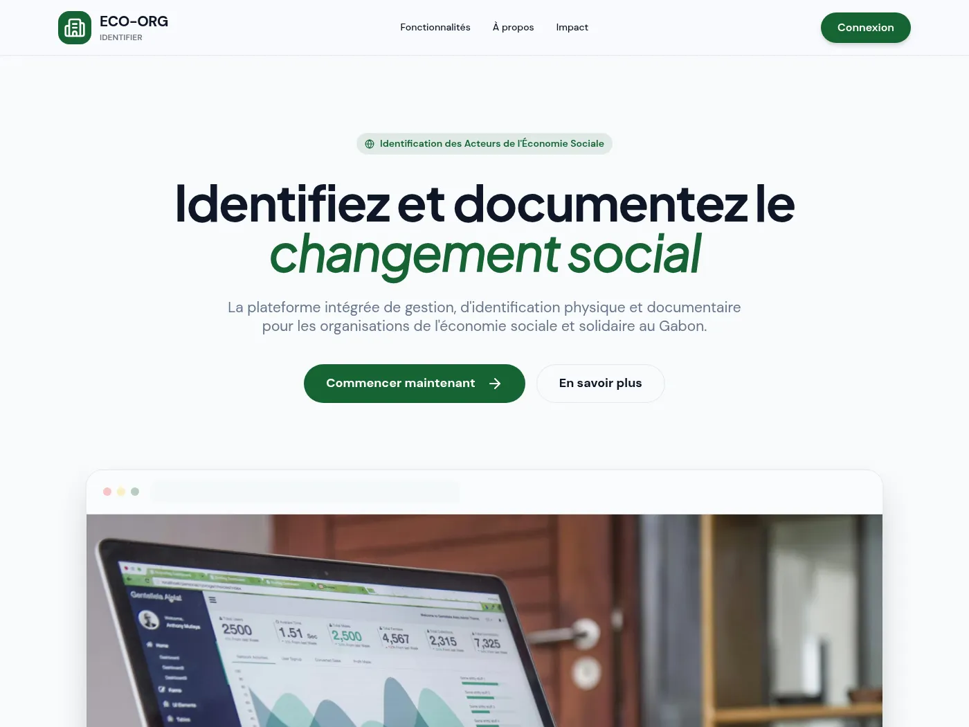 Eco-Org Identifier