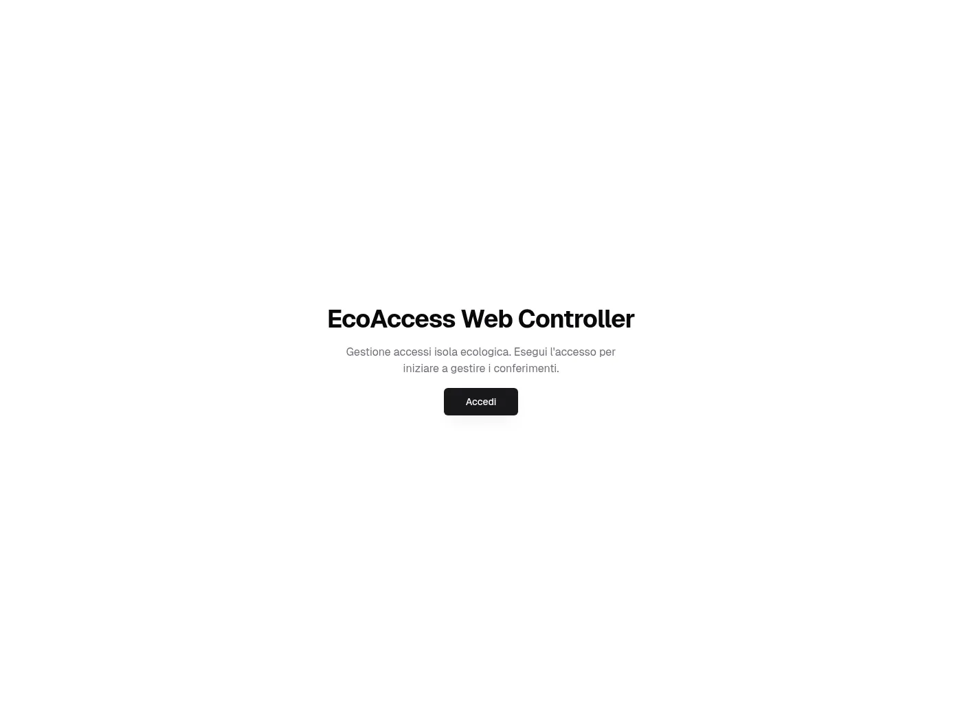 EcoAccess Web Controller