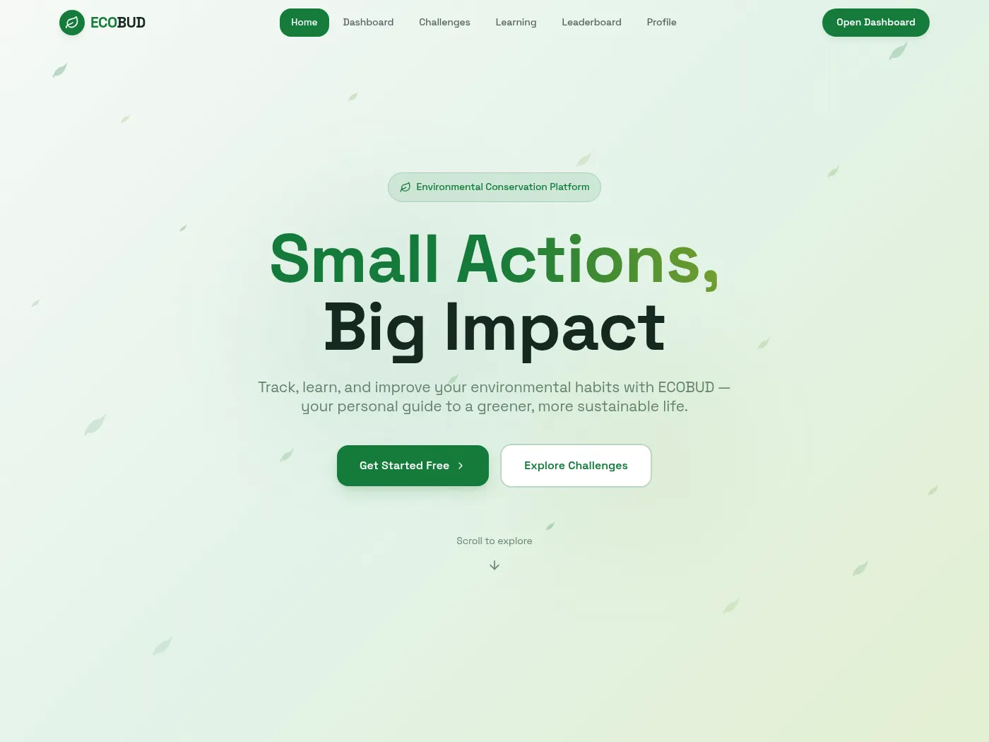 ECOBUD Web Platform