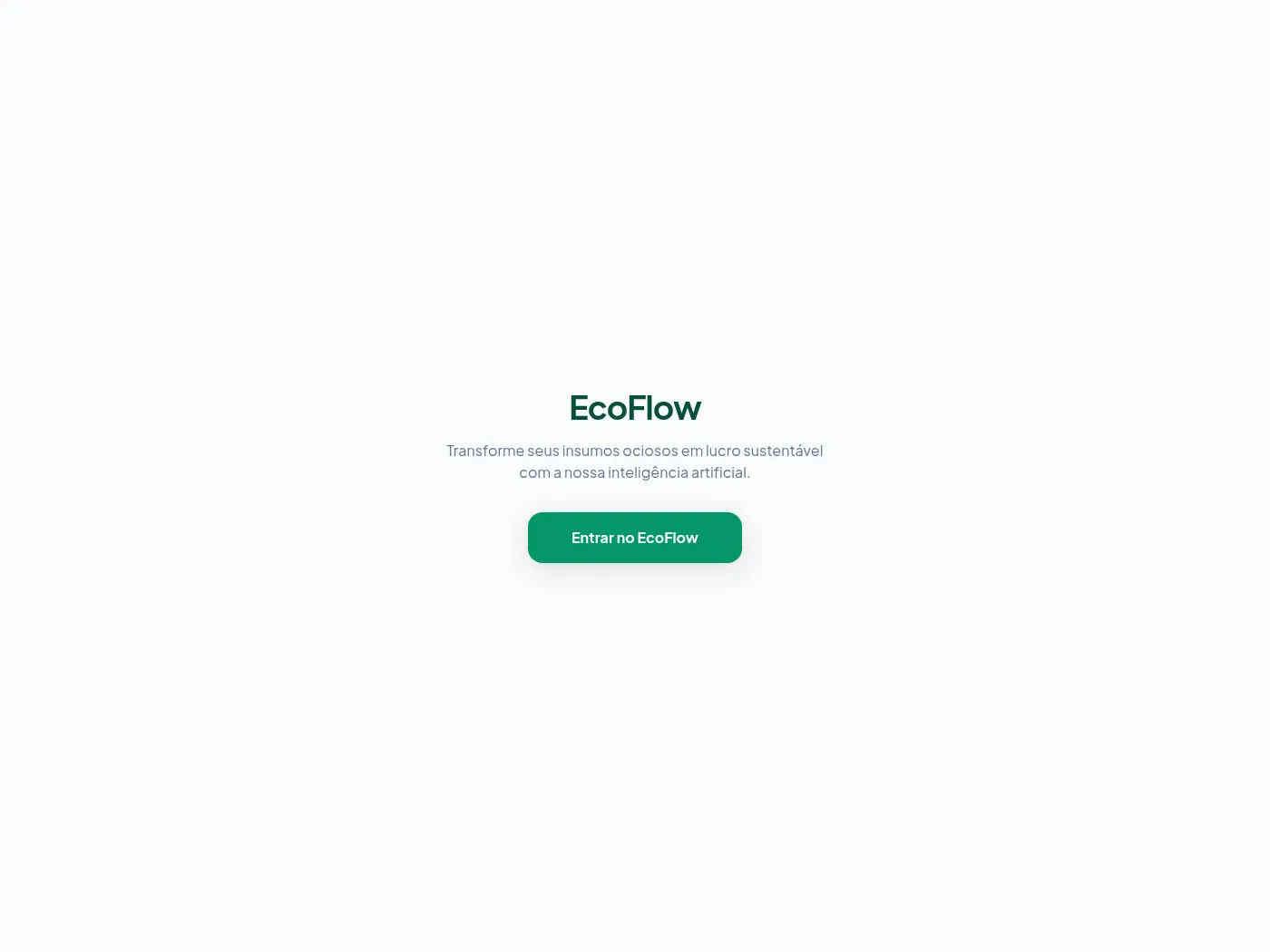 EcoFlow Micro-SaaS MVP