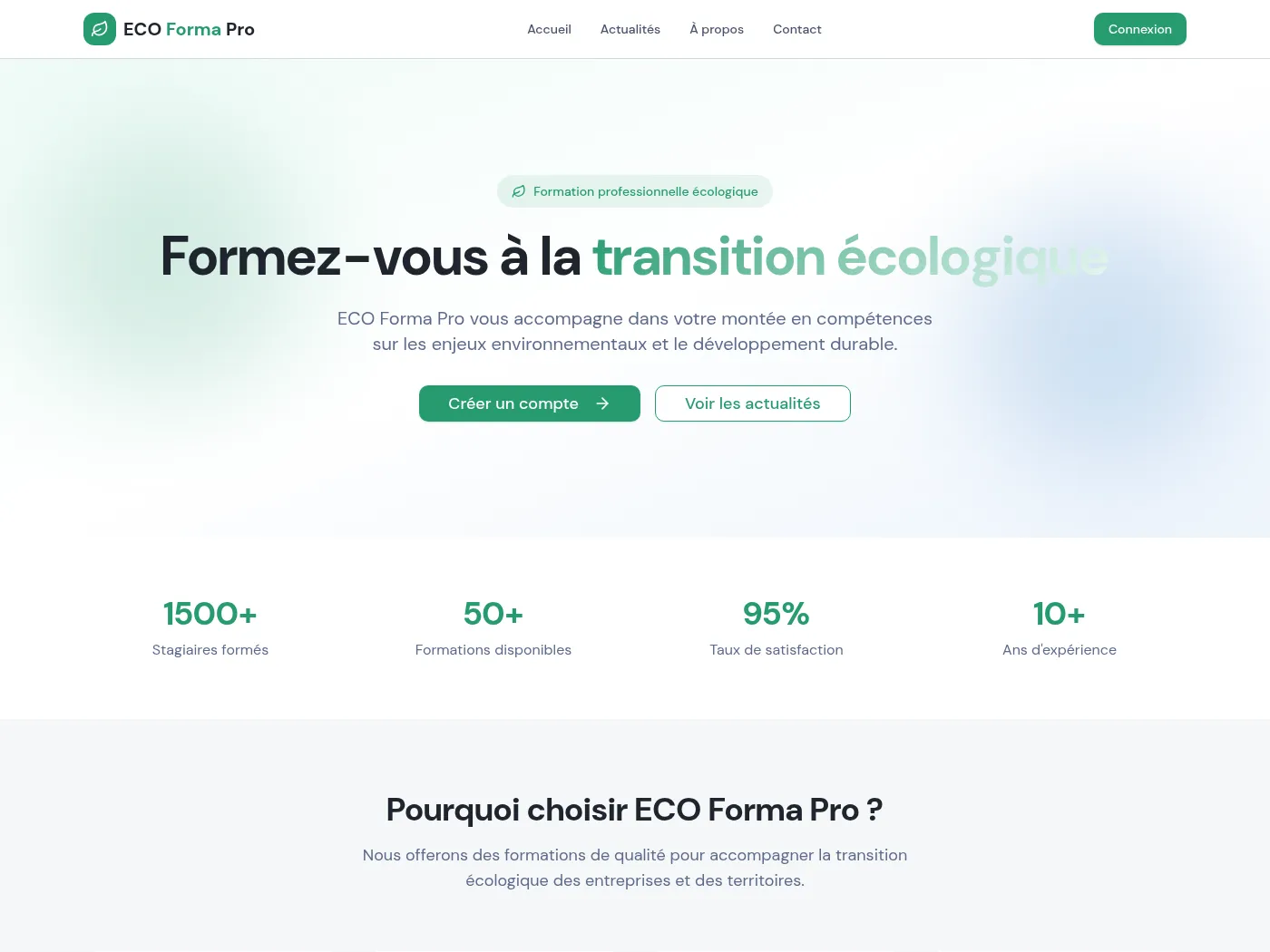 ECO Forma Pro Info Site