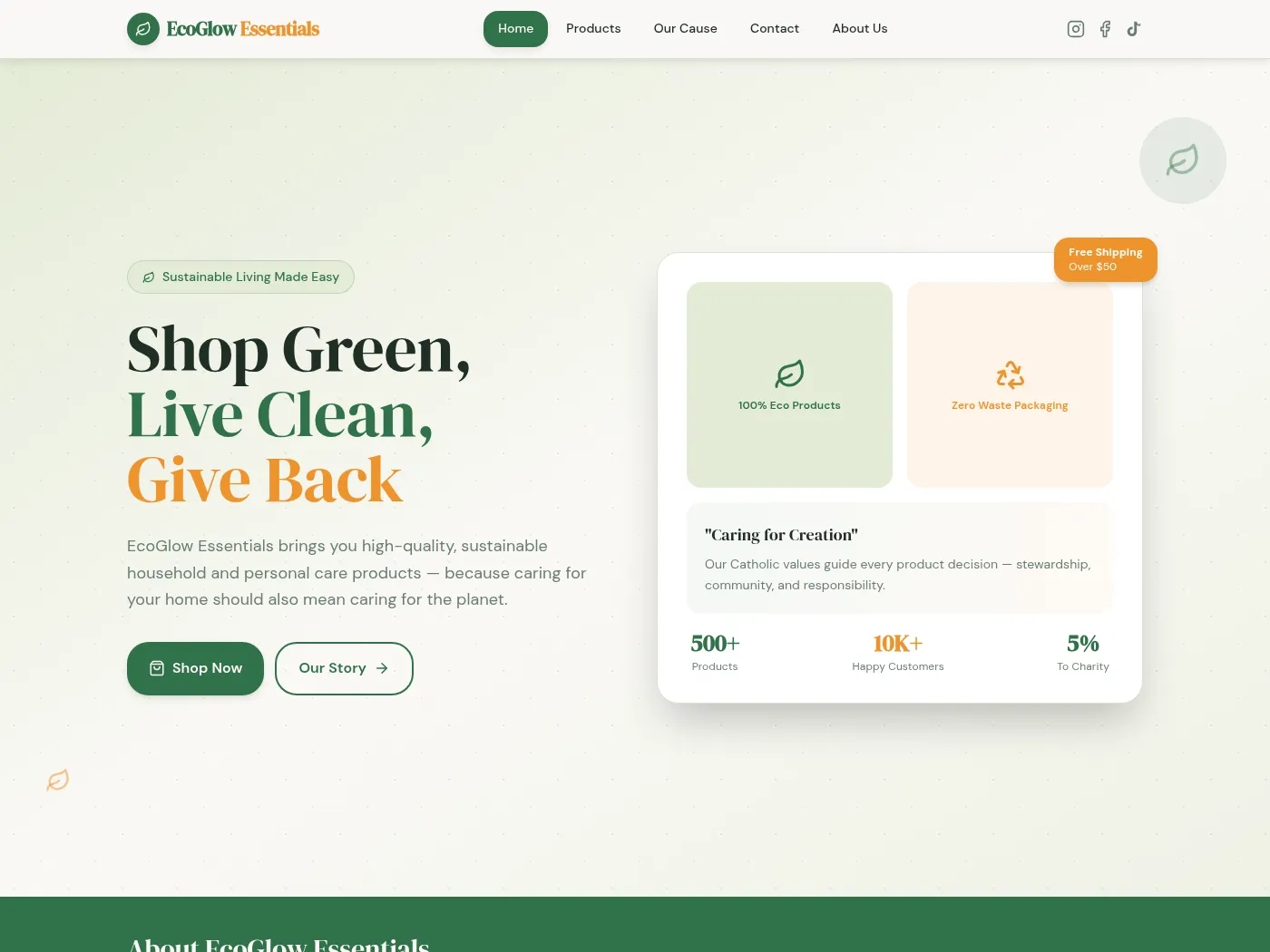 EcoGlow Essentials Web