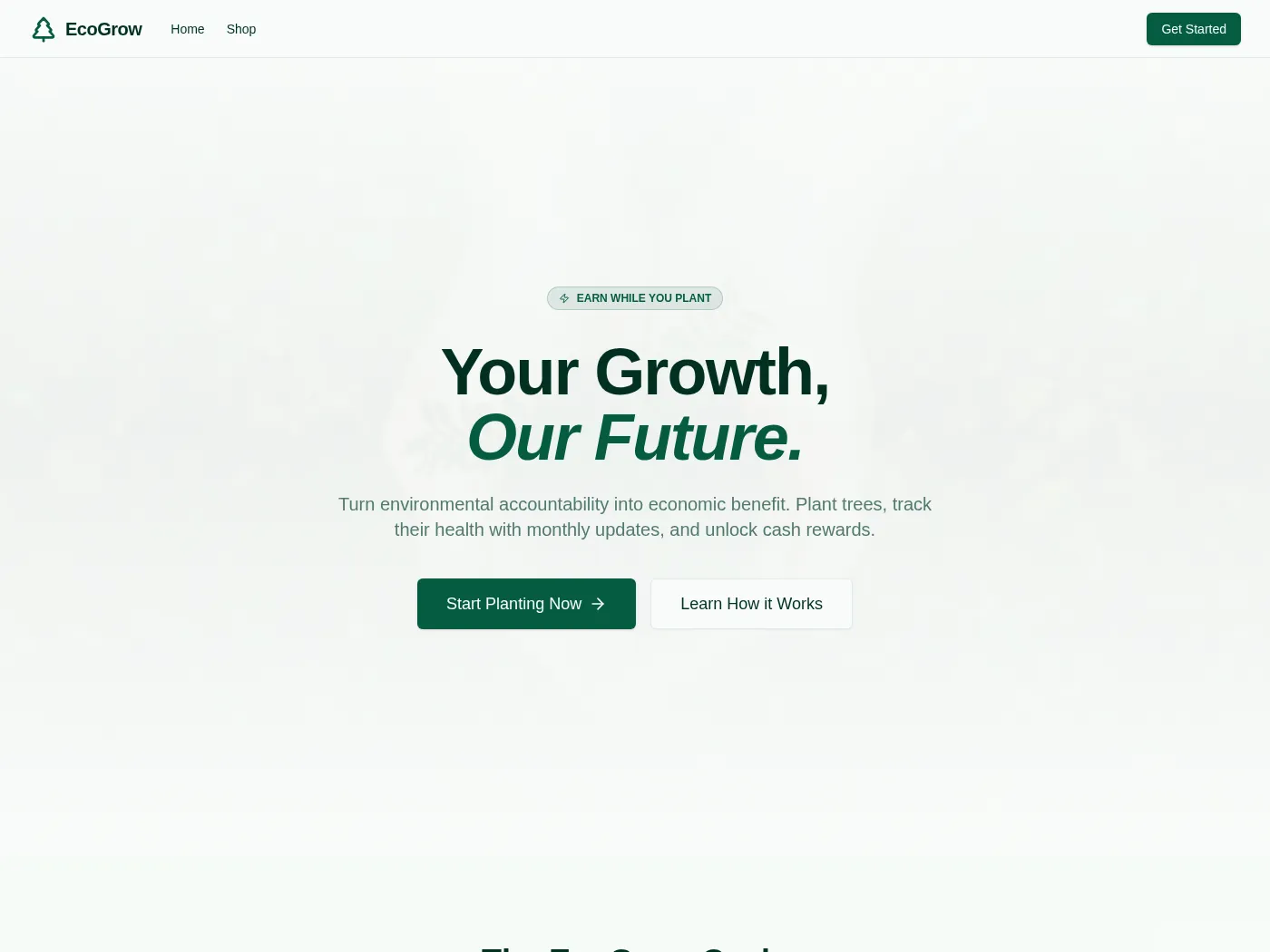 EcoGrow Rewards