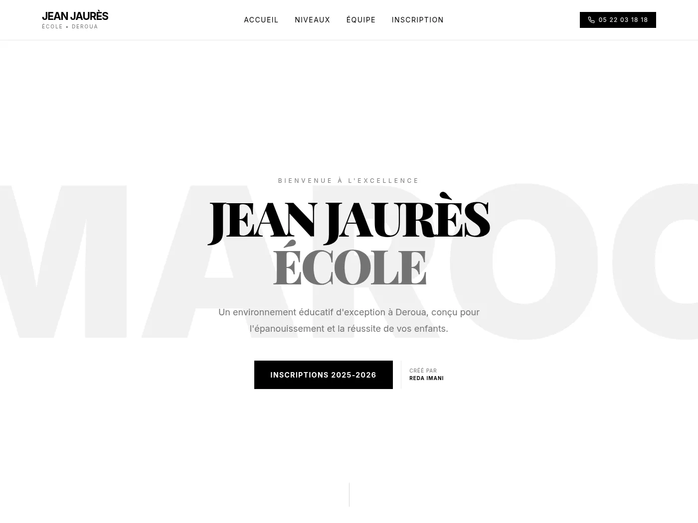 Jean Jaurès École Web