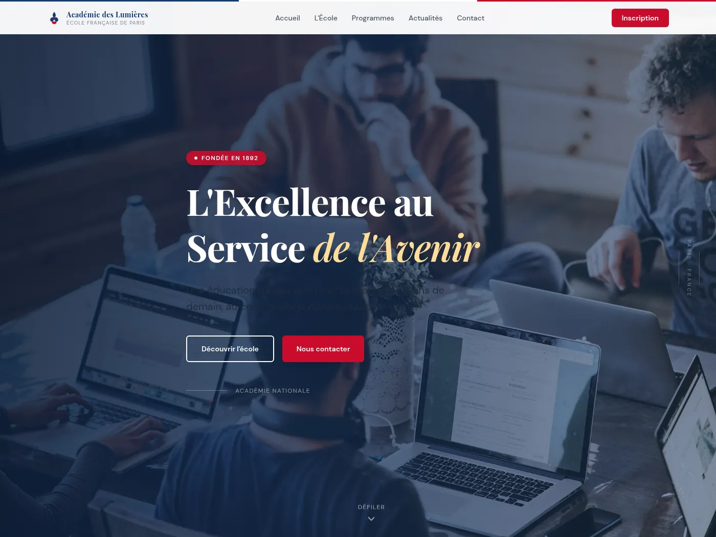 École Française Web