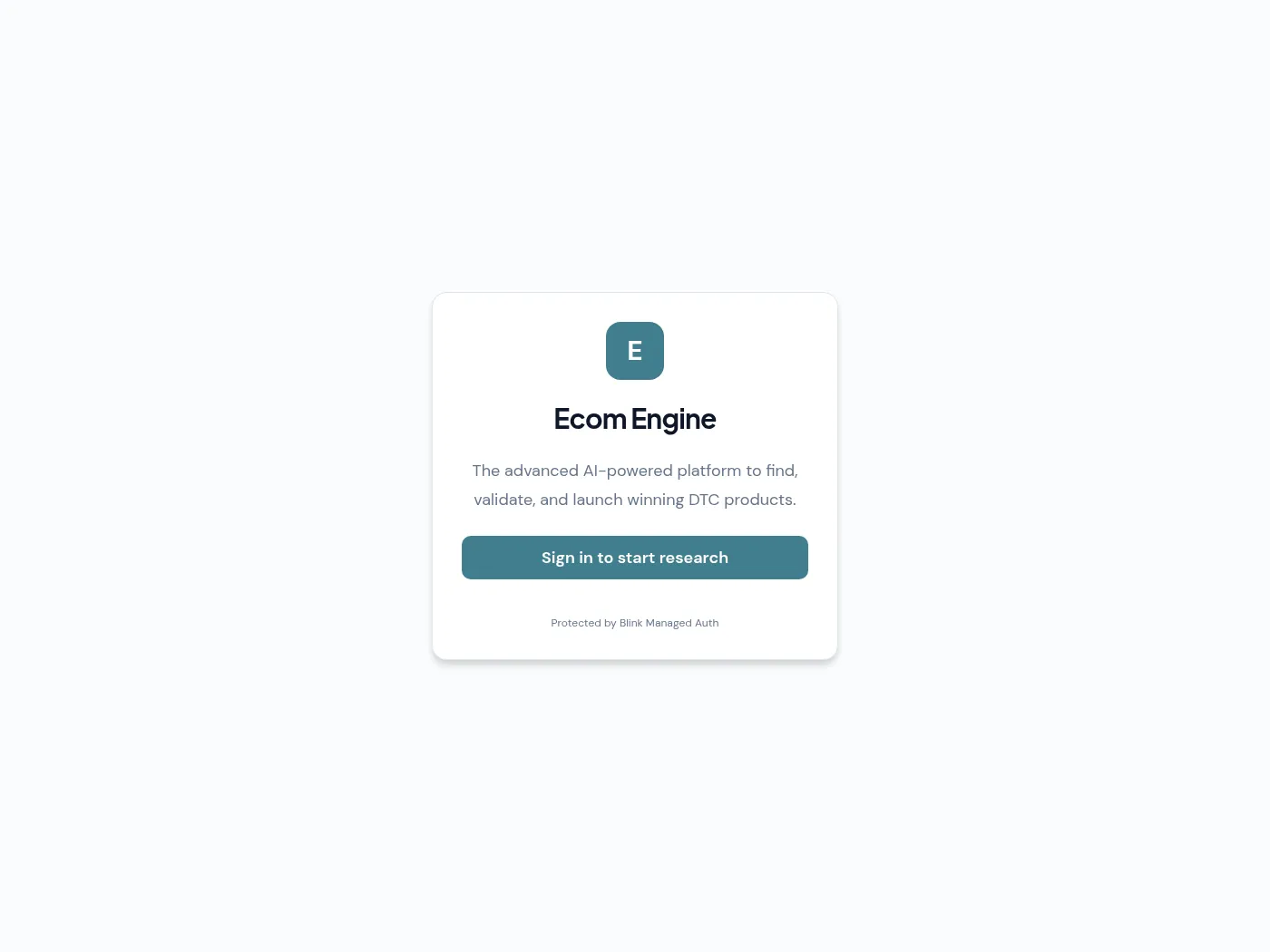 Ecom Decision Engine