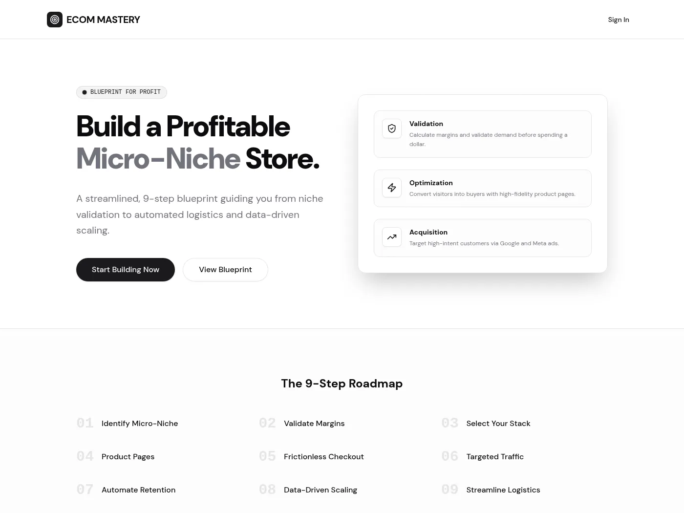 Ecom Niche Mastery