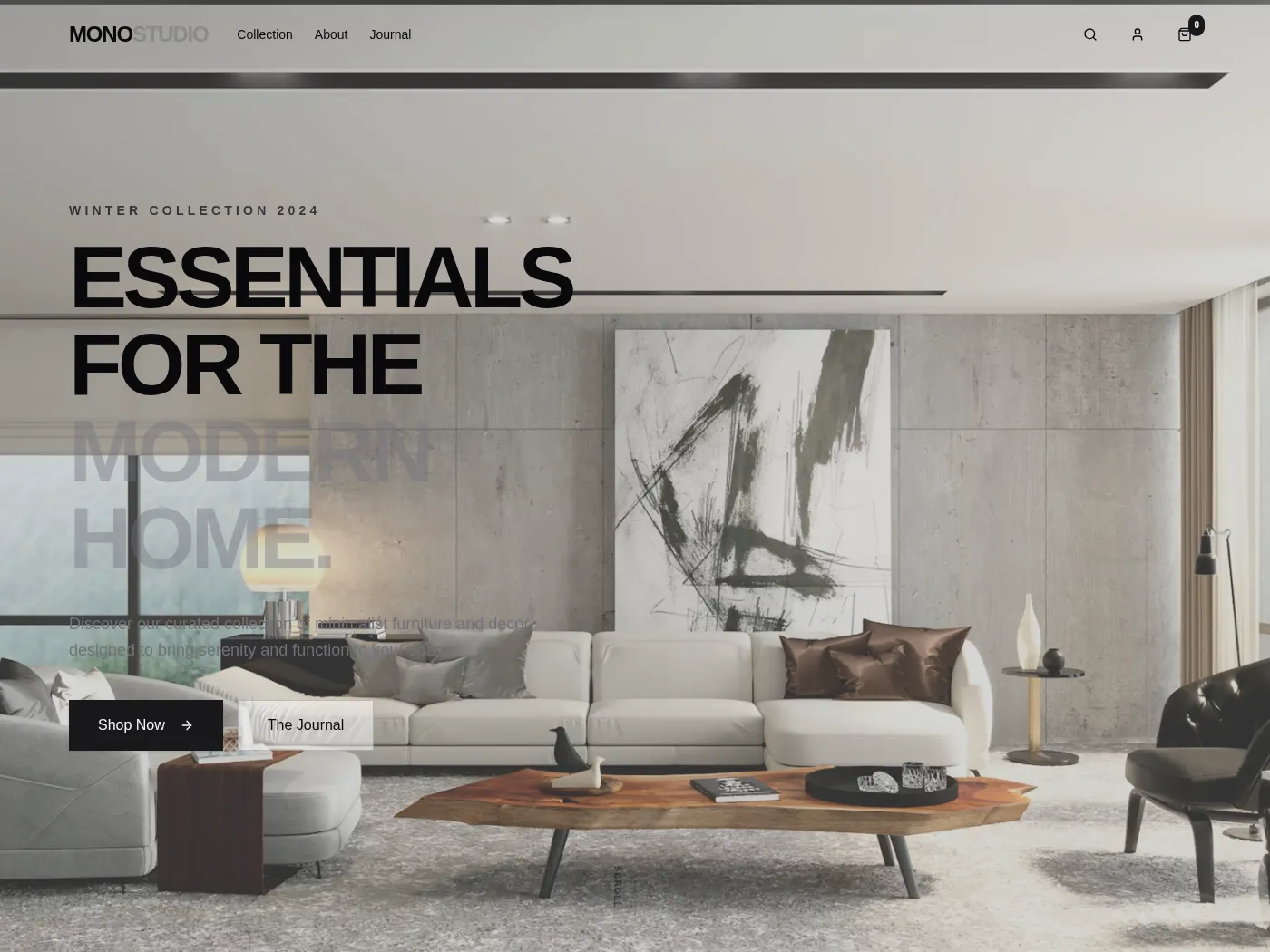 Ecom Vitrine Site