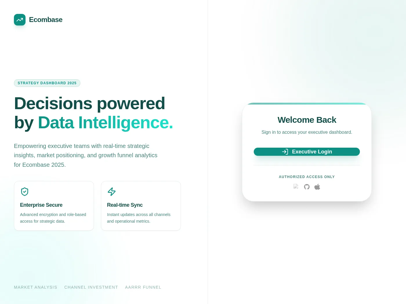 Ecombase Strategy Dashboard