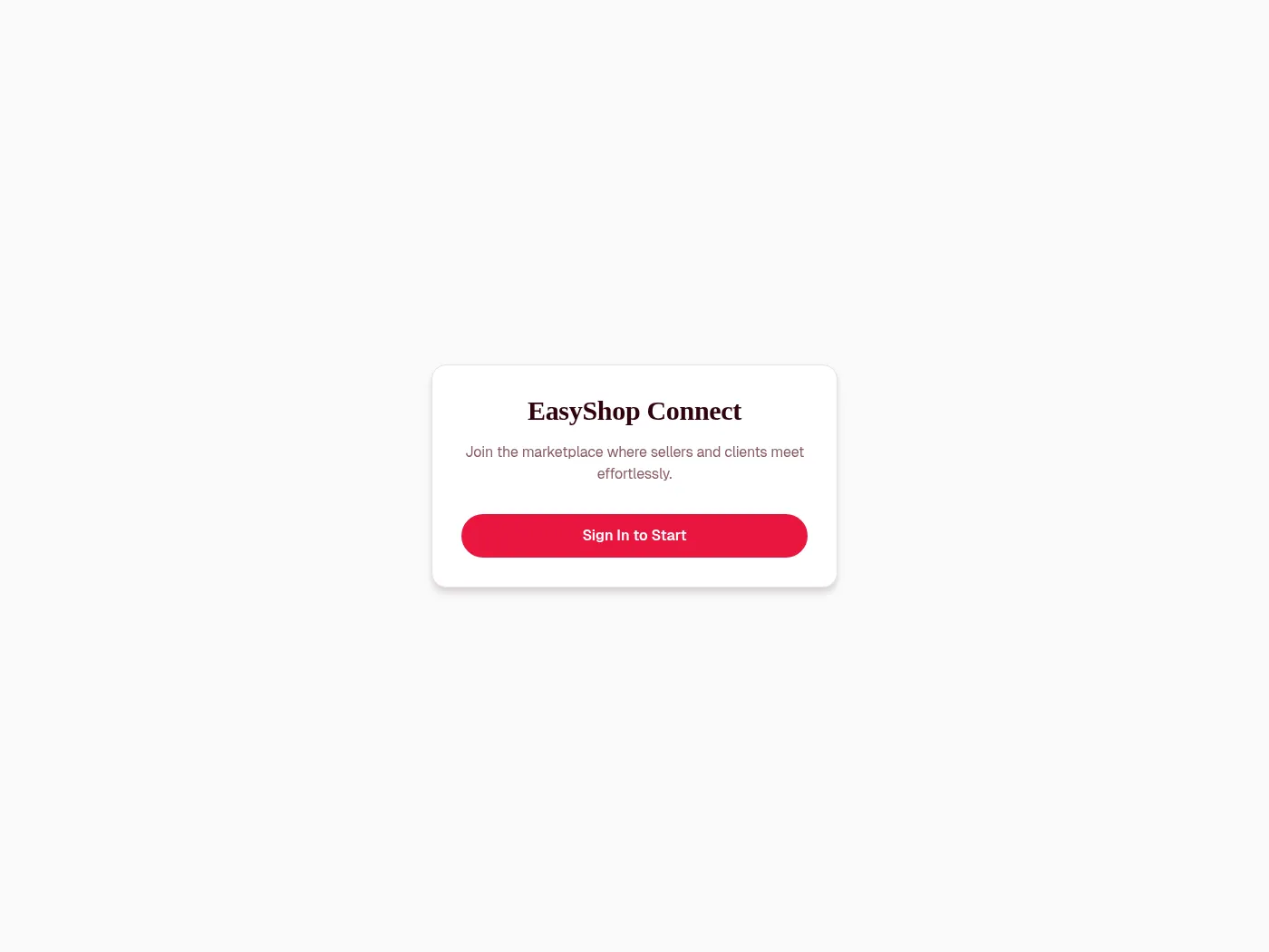 EasyShop Connect