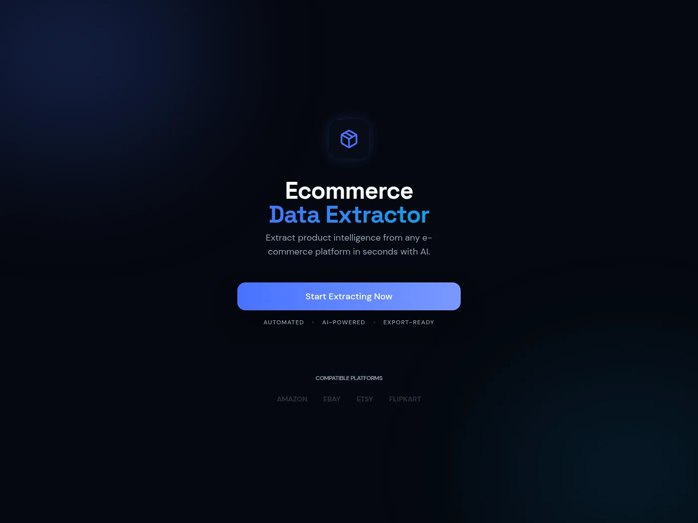 Ecommerce Data Extractor