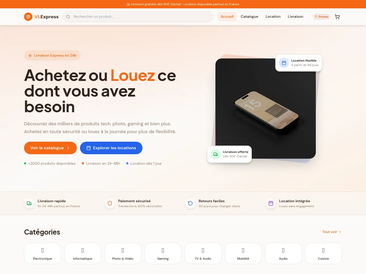 Vente & Location Express