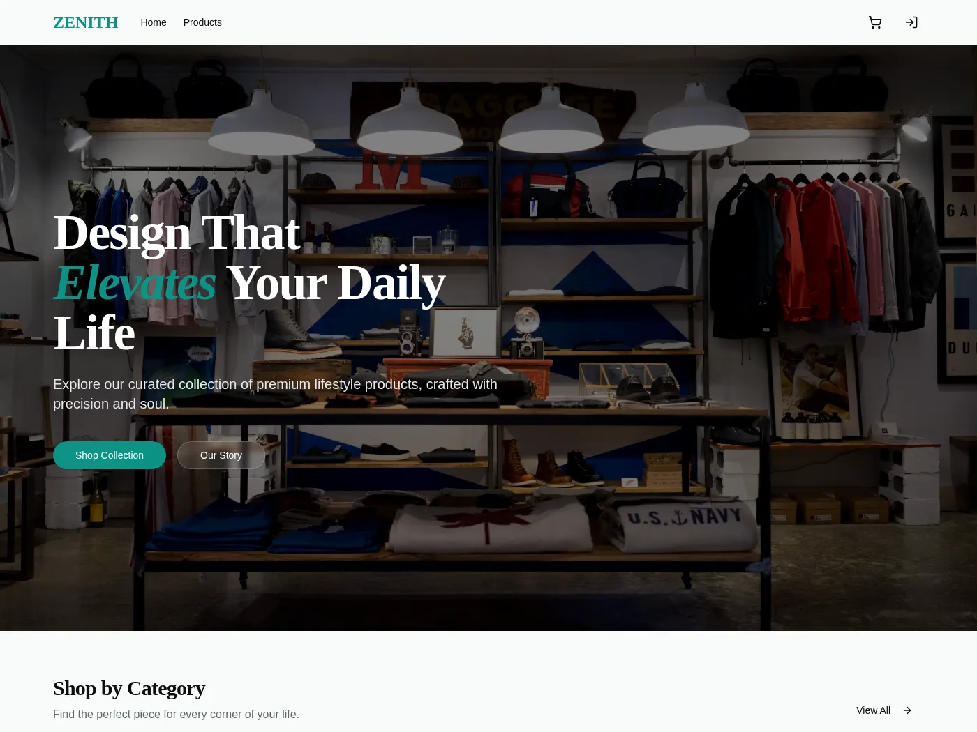 Simple Commerce Site