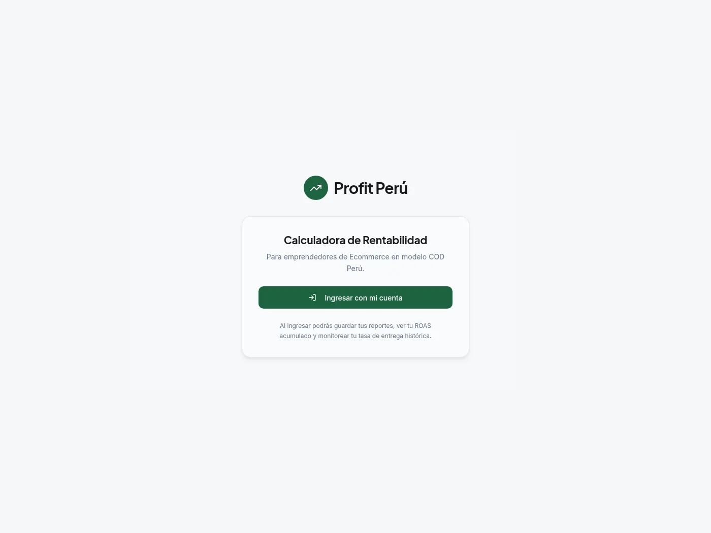 Rentabilidad Ecommerce Perú