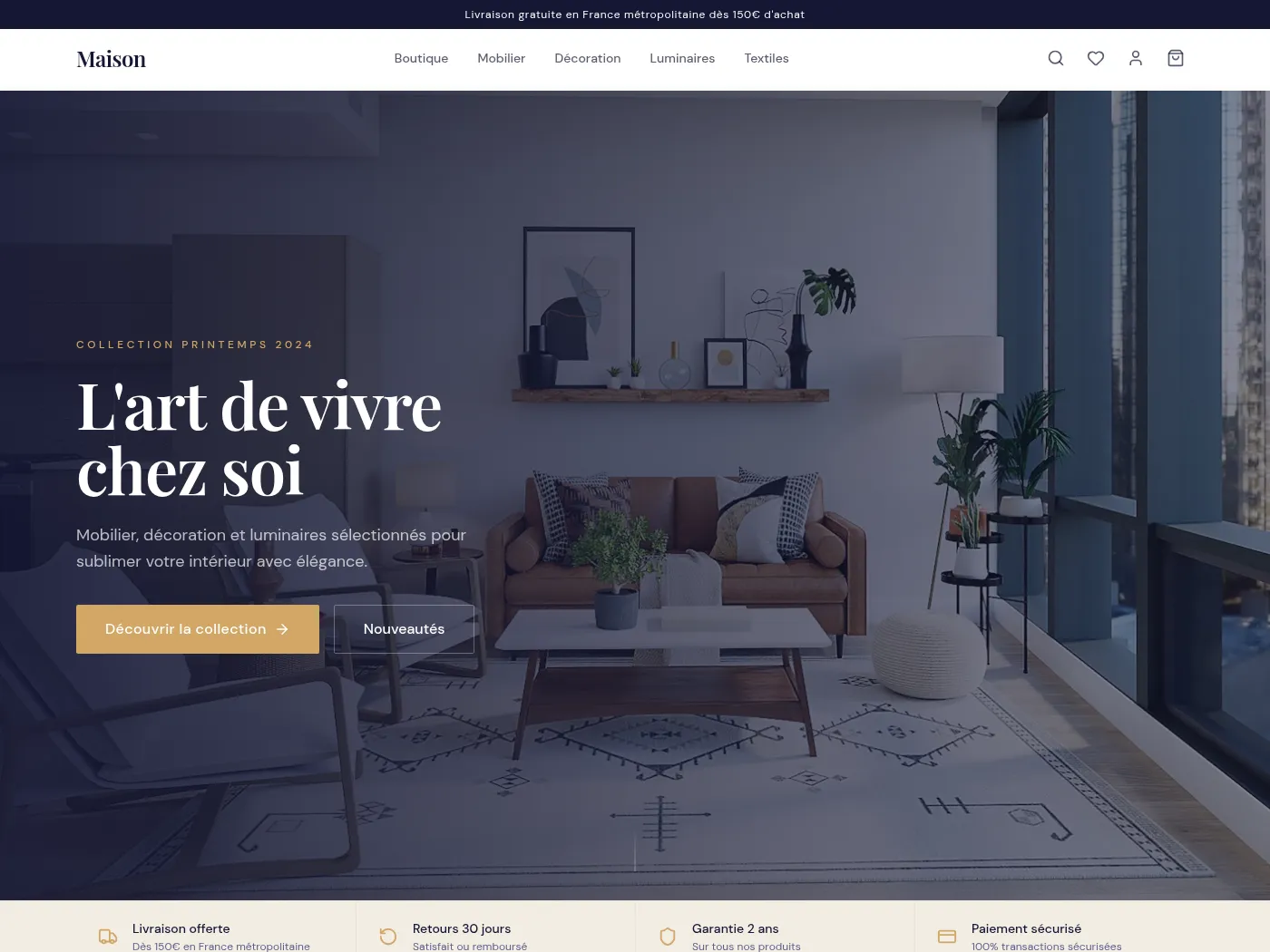 Commercy Ecommerce Site